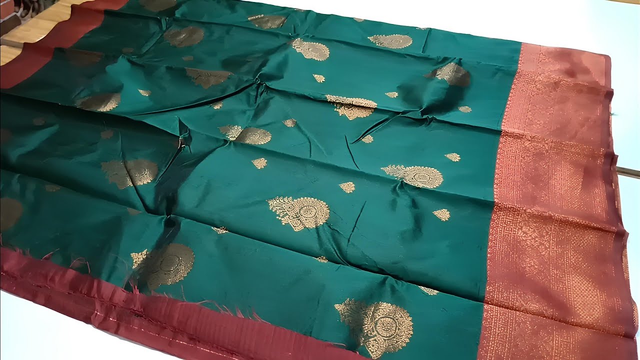 Copper Zari Kuperapattu Silk Saree Collection - YouTube