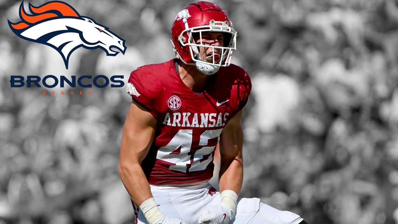 Drew Sanders Highlights 🔥 - Welcome to the Denver Broncos - YouTube