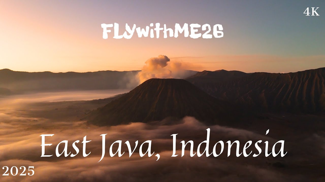 East Java Indonesia 4K | Cinematic Drone Film with Relaxing Music - YouTube