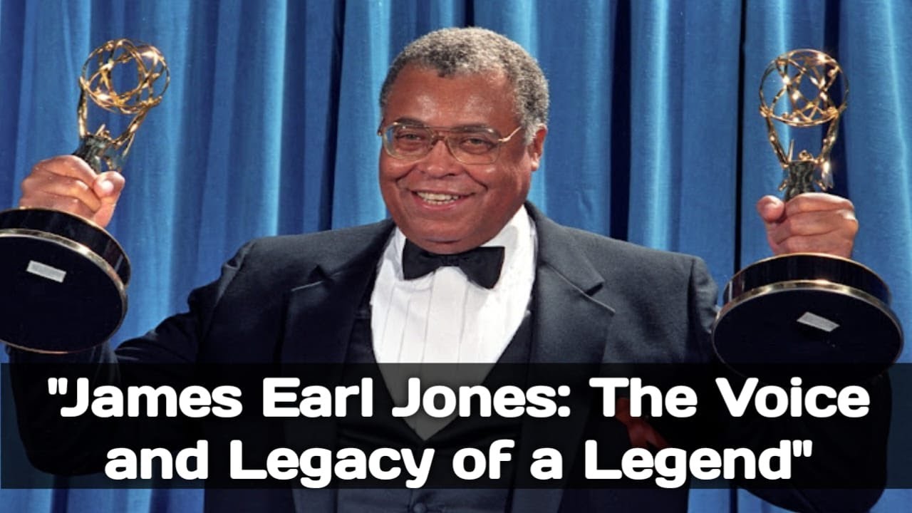"James Earl Jones: The Voice and Legacy of a Legend" #jamesearljones ...