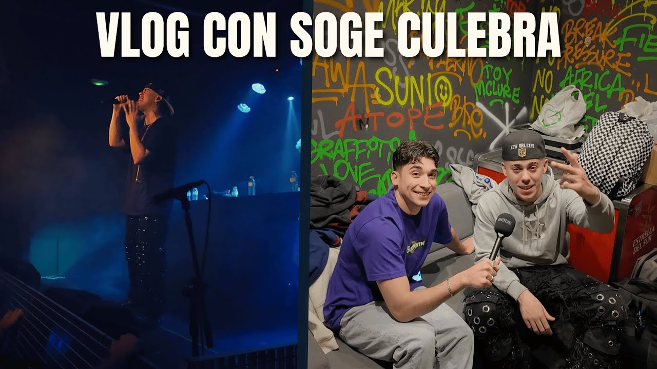 SOGE CULEBRA me INVITA a su CONCIERTO en SEVILLA - YouTube