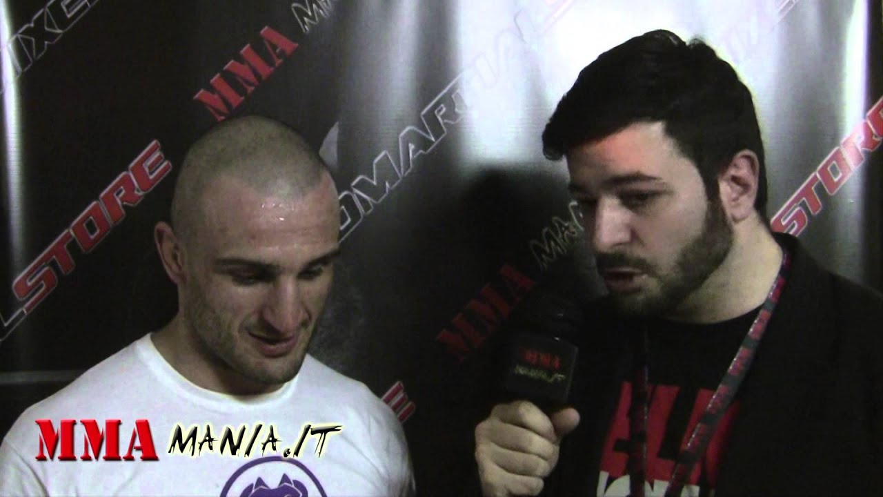 Marco Santi dopo il match di "Impera FC: Santi vs. Nascimento" - YouTube