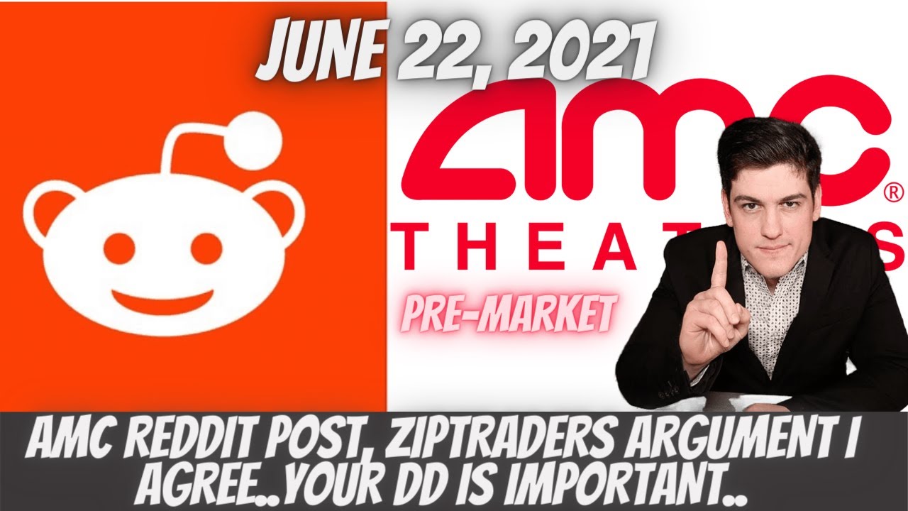AMC REDDIT POST, I AGREE W/ ZIPTRADER..WILL AMC SPIKE W FTD'S COVERING ...