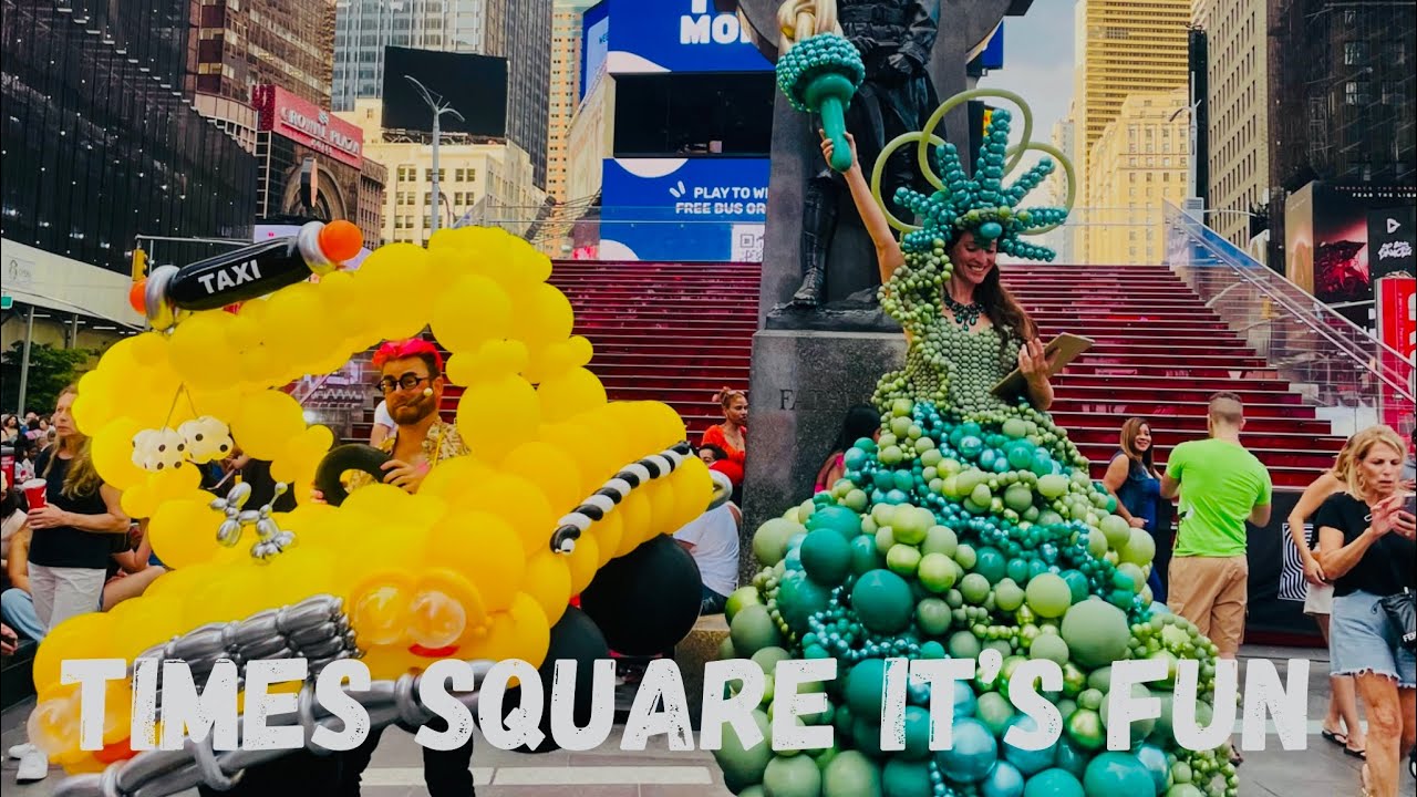 It’s Fun But Amazing Times Square - YouTube