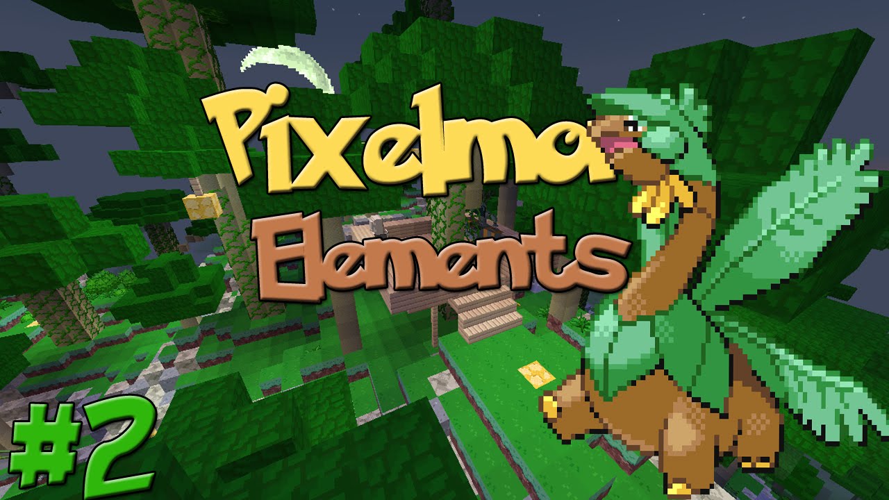 Pixelmon Elements - Episode 2 - Welcome to the Jungle! - YouTube