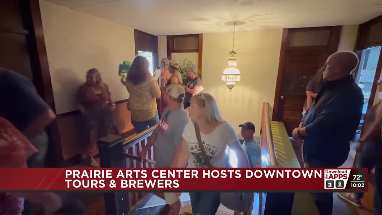Prairie Arts Center hosts Downtown Tours & Brewers - YouTube