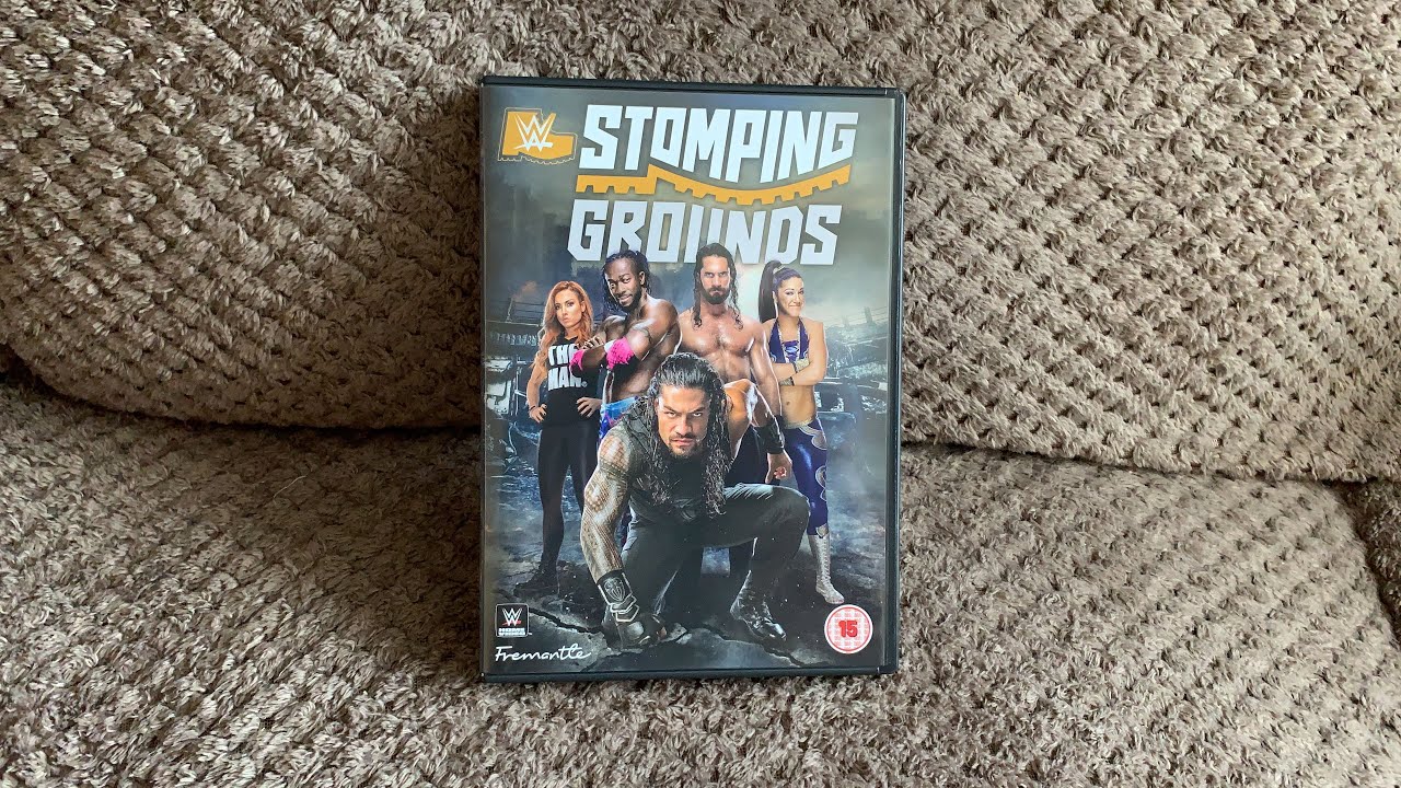WWE Stomping Grounds 2019 DVD Unboxing - YouTube