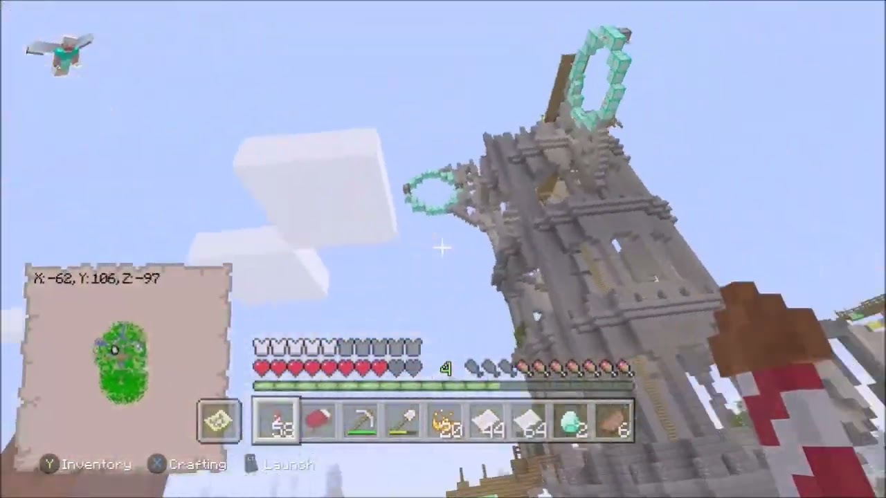 Minecraft Legacy Console Edition with Dungeons Music Test (no addons or ...