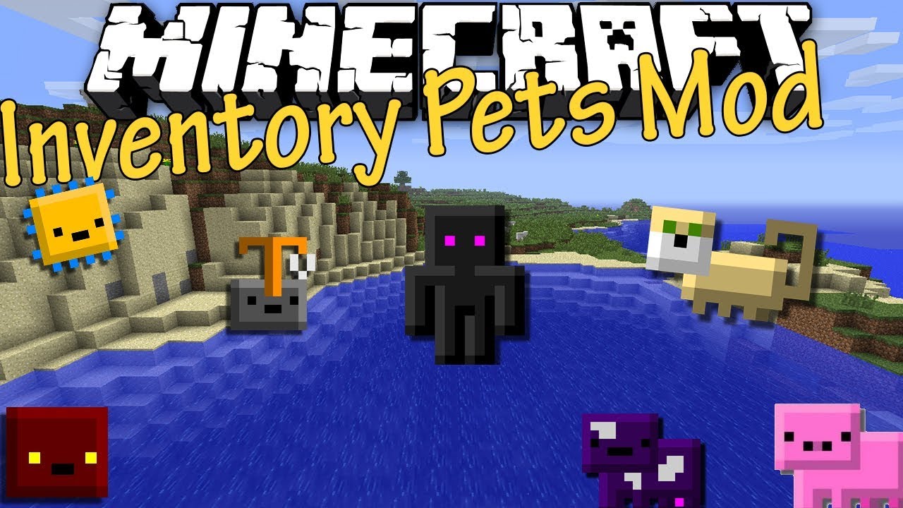 ч.2 - Милейшие мини Питомцы (Inventory Pets Mod) - Обзор мода для ...
