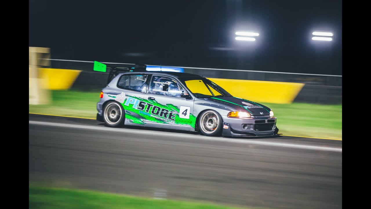 BYP Racing Built EG Civic - Pheasant Wood 55.2 - YouTube