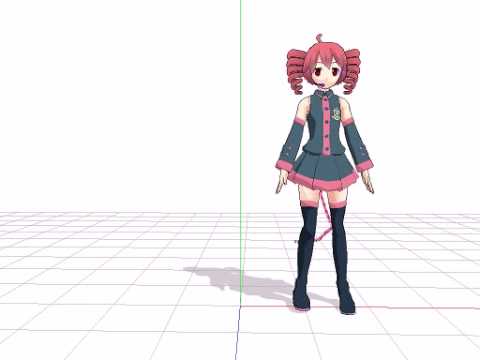 [MMD] nanami test - YouTube