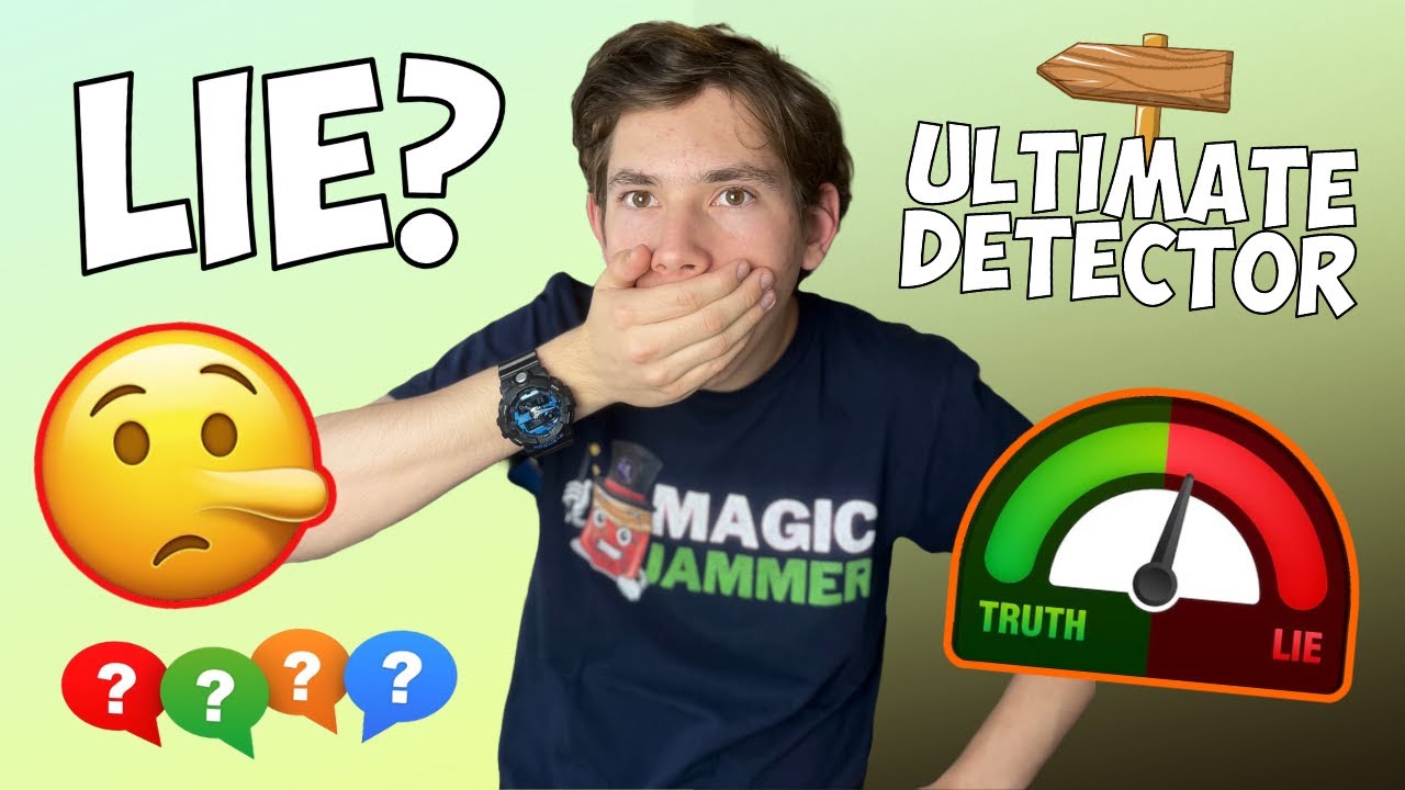ULTIMATE Lie Detector Card Trick | Know if your friends are LYING ...