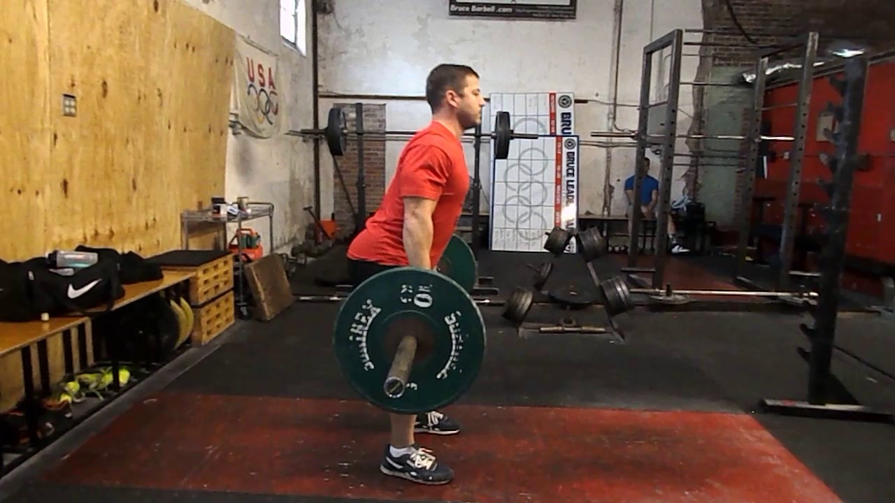 Clean Pulls eccentric load - YouTube