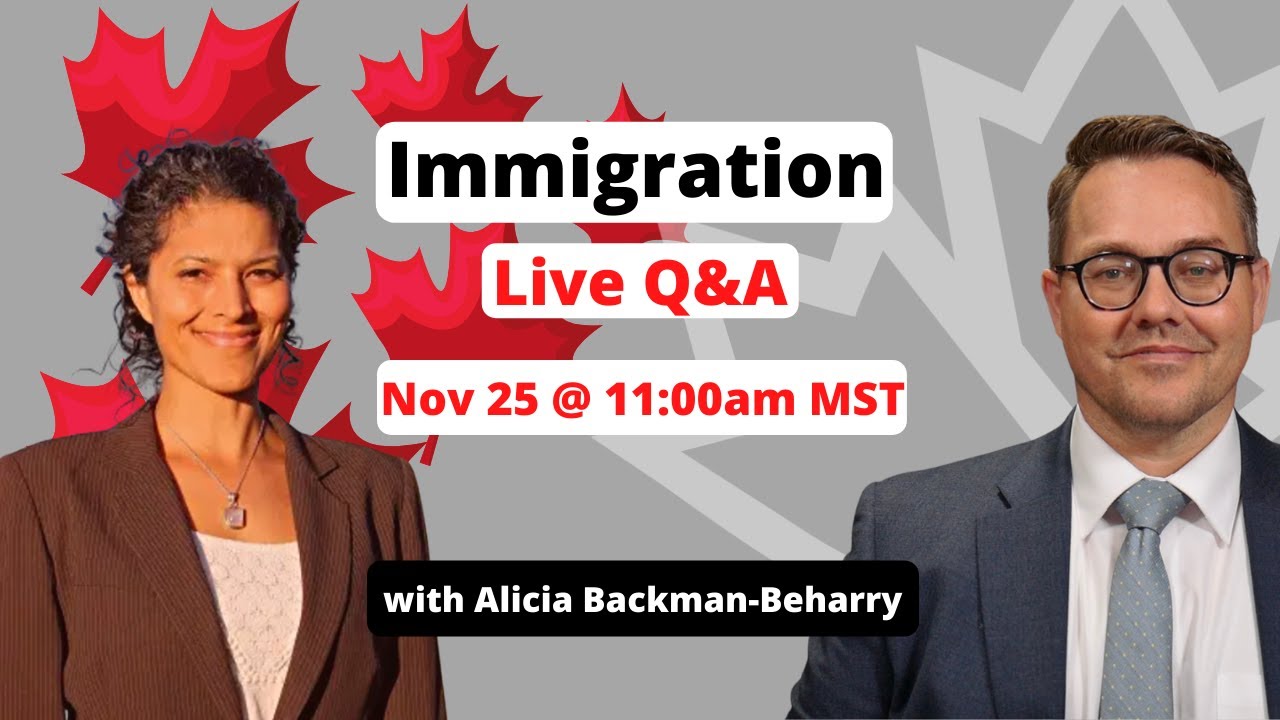 Immigration Live Q&A with Alicia Backman-Beharry - YouTube