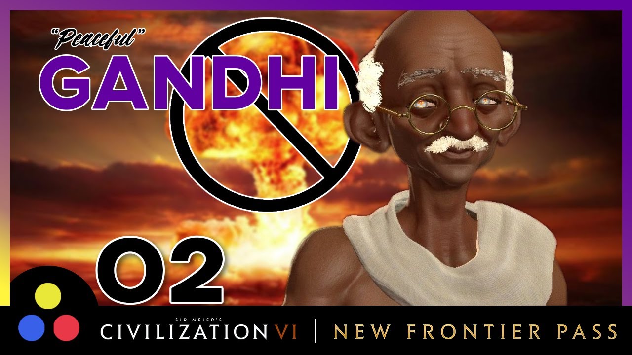 Deity "Peaceful" Gandhi | Civilization 6 | Episode 2 [Uhhh I forgot ...