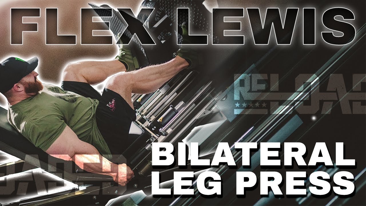 Flex Lewis - Reloaded Bilateral Leg Press Machine | Custom Gym Design ...