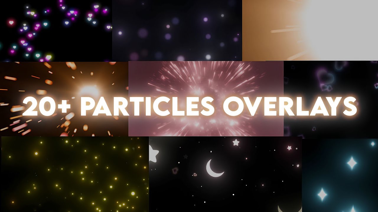 20+ Particles overlays for edits | aesthetic overlays - YouTube