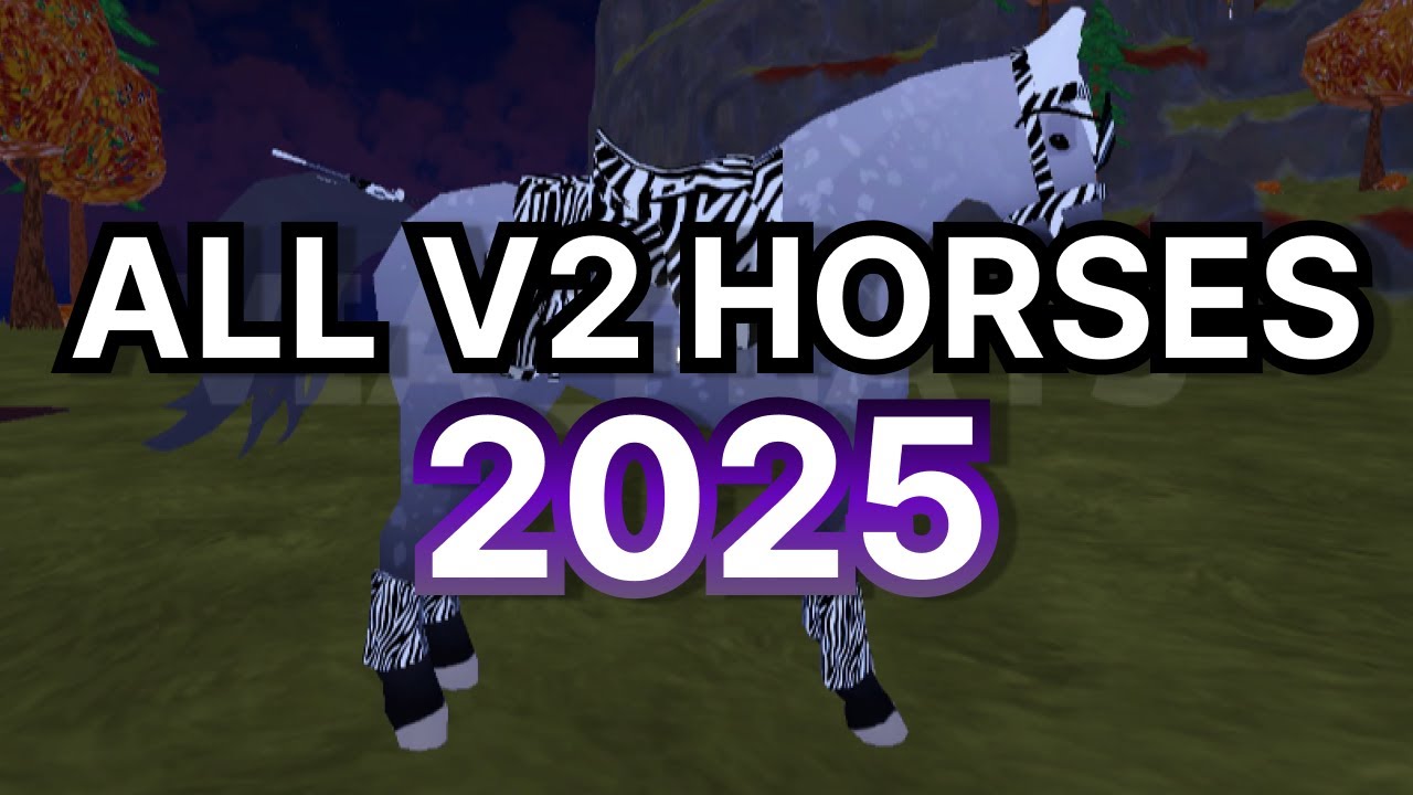All V2 Horses in Horse Valley 2025 - YouTube