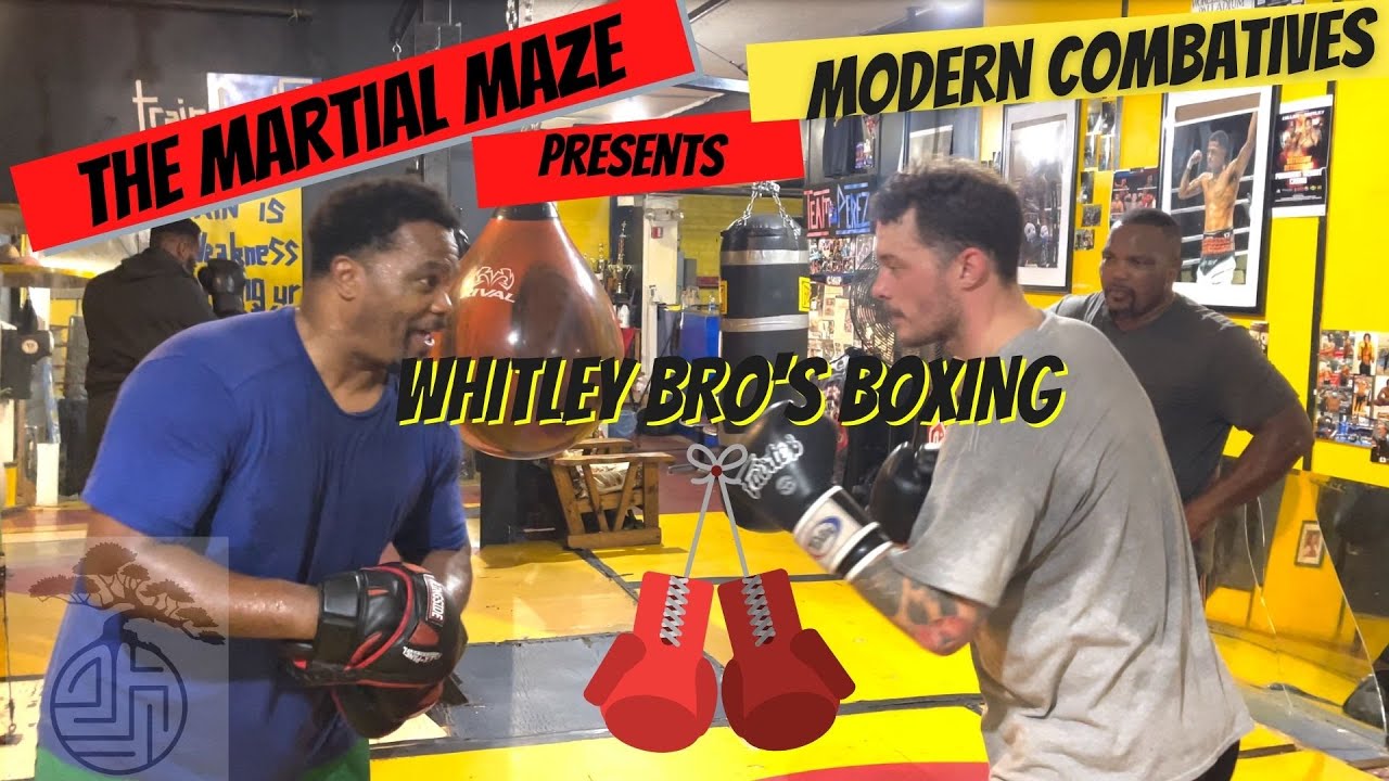 The Martial Maze presents Modern Combatives Whitley bro's boxing - YouTube