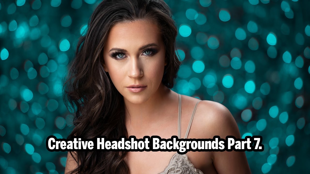 Creative Headshot Backgrounds Part 7. (Christmas Ornaments) - YouTube