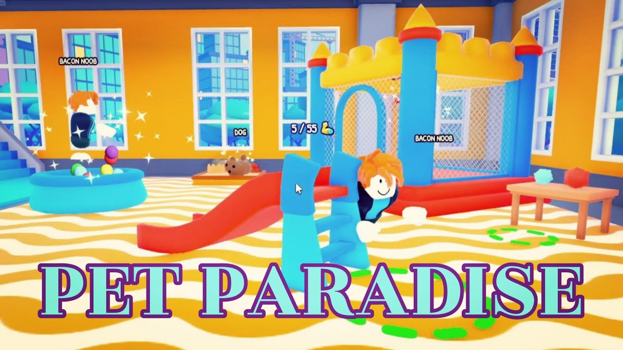 A built a pet PARADISE on Roblox - YouTube