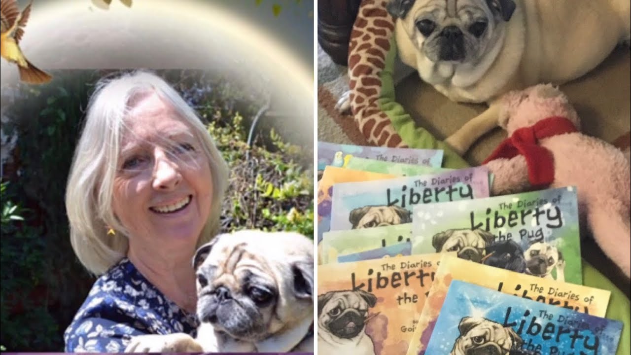Pugs: Liberty “The Diaries of Liberty the Pug” Liberty blind, shares ...