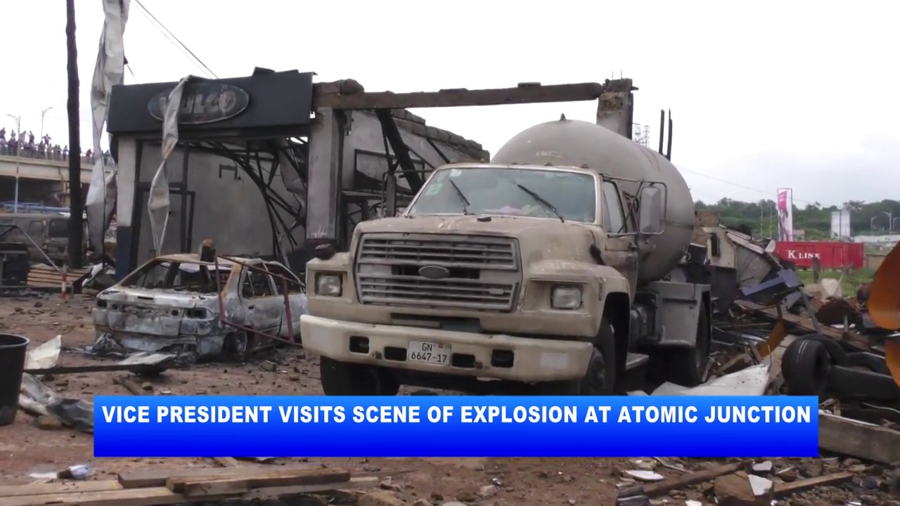 VICE PRESIDENT VISITS SCENE OF EXPLOSION AT ATOMIC JUNCTION_AKM - YouTube