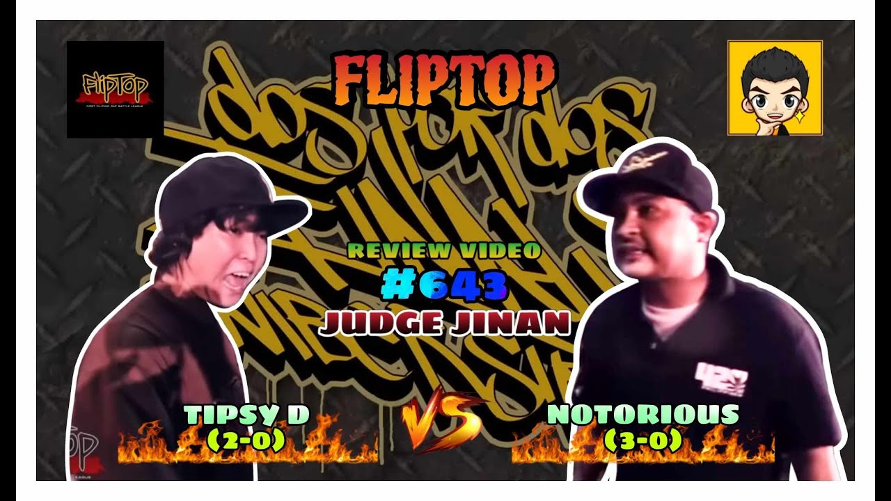 Fliptop - Tipsy D vs Notorious | Review Video #643 - YouTube