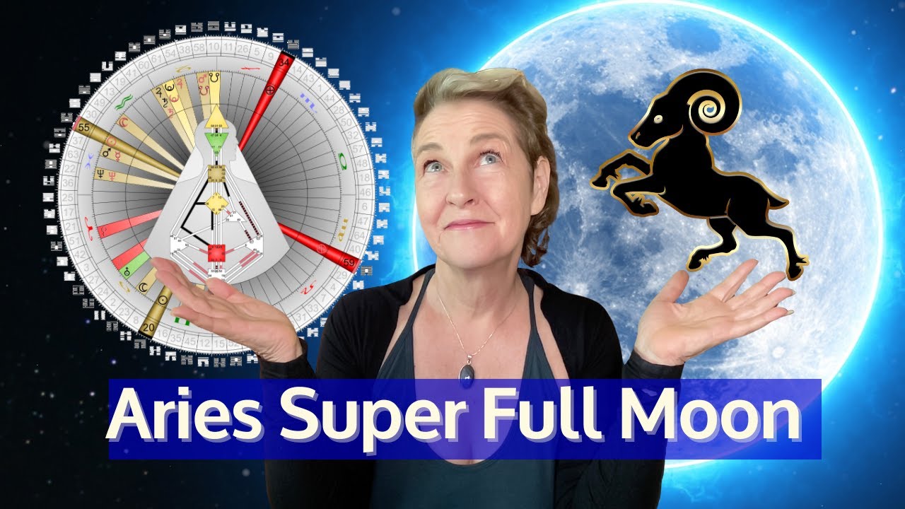 Aries Super Full Moon Guidance Revealed | Human Design Transit Report ...