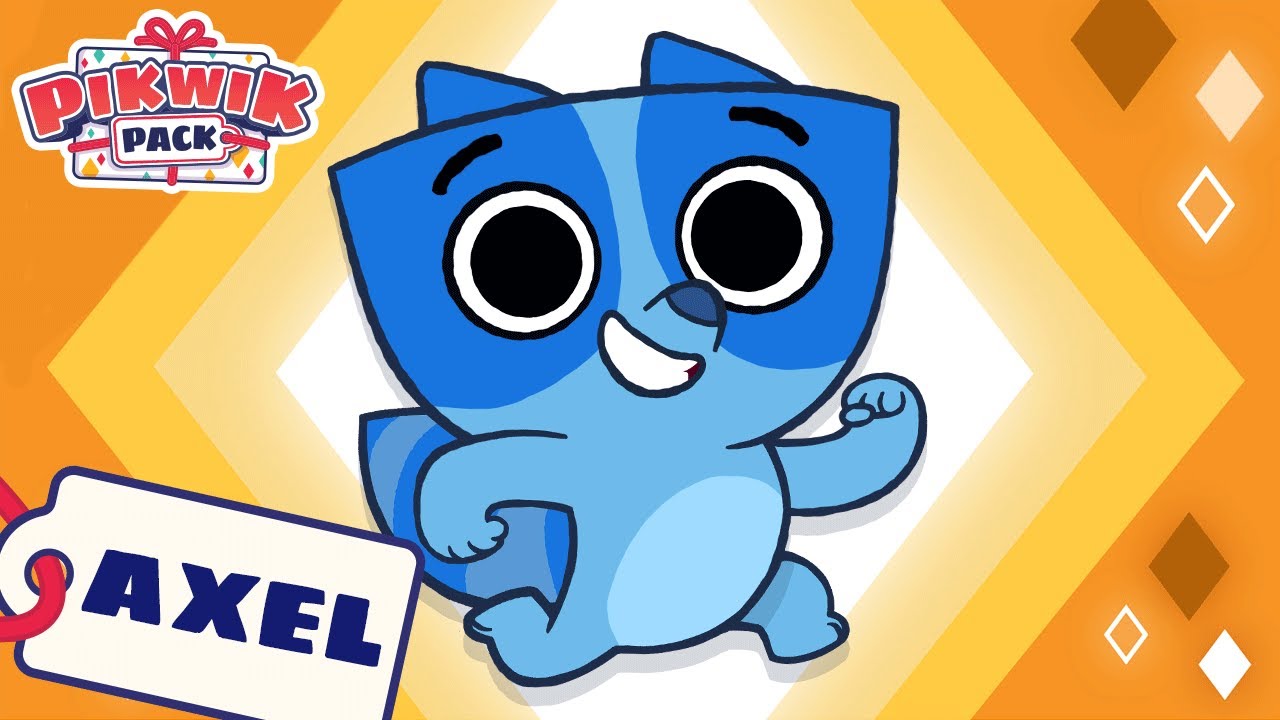 Meet Axel The Raccoon 🎁 Pikwik Pack - YouTube