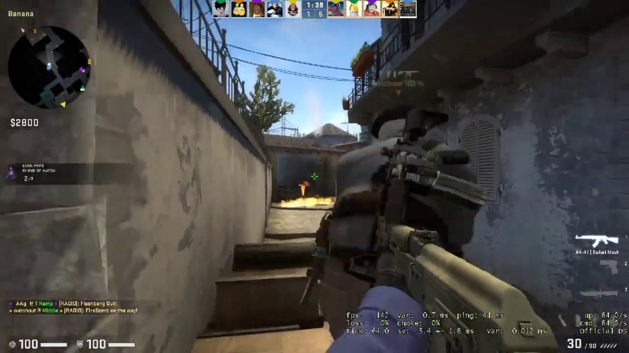 Playing CSGO 1st Game Of The Day - YouTube