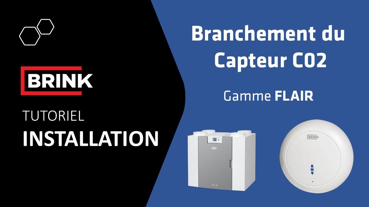 Brink Flair : Installation capteur CO2 - YouTube
