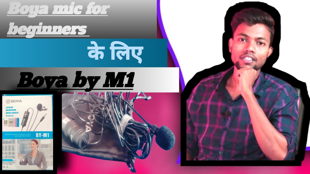 Boya mi review test for beginners which is best mic prise 8?? - YouTube