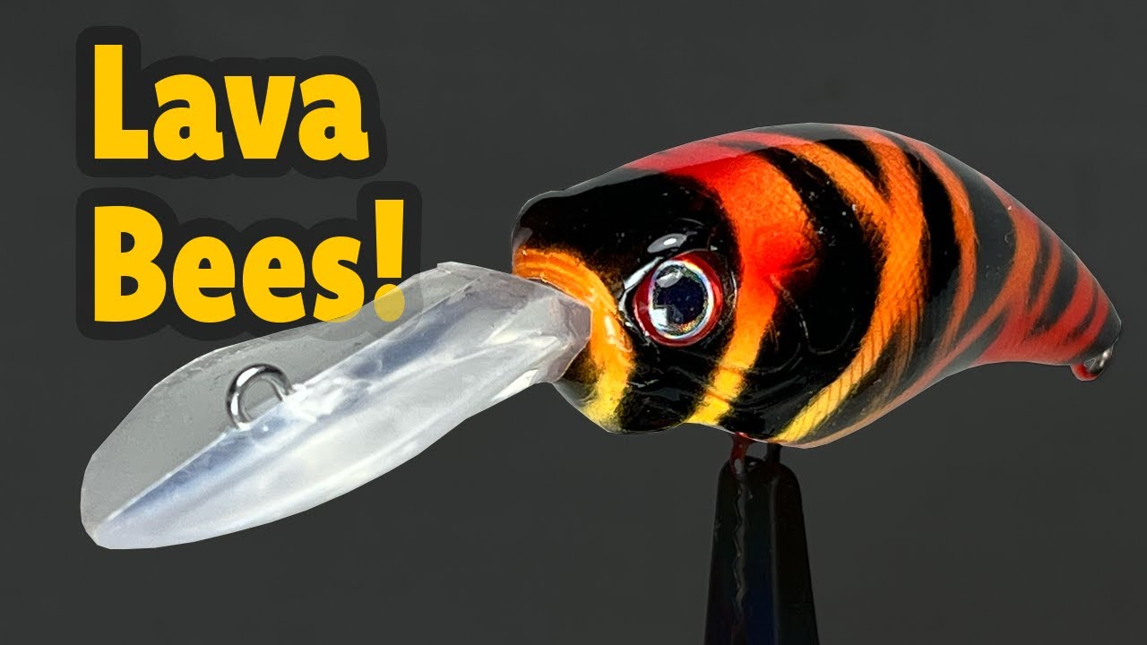Lure Painting | Attack of the lava bees! - YouTube