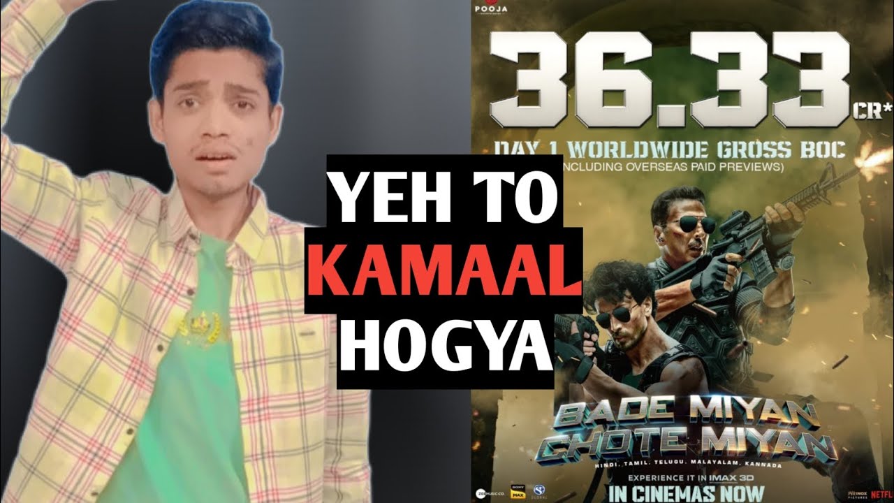 Bade Miyan Chote Miyan Day 1 Official Box Office Collection | BMCM Box ...