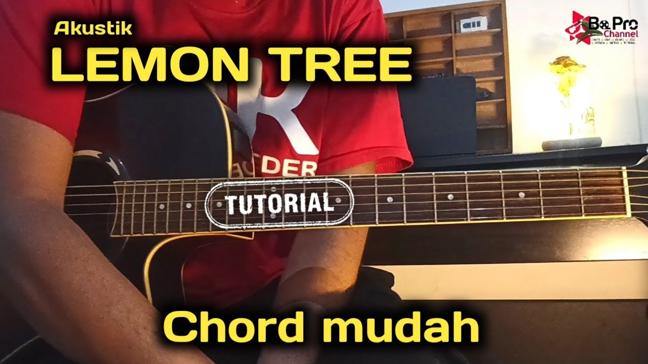 fools garden lemon tree chord guitar tutorial - YouTube