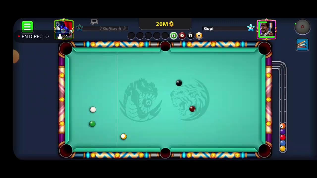 8 Ball Pool LIVE gameplay - YouTube
