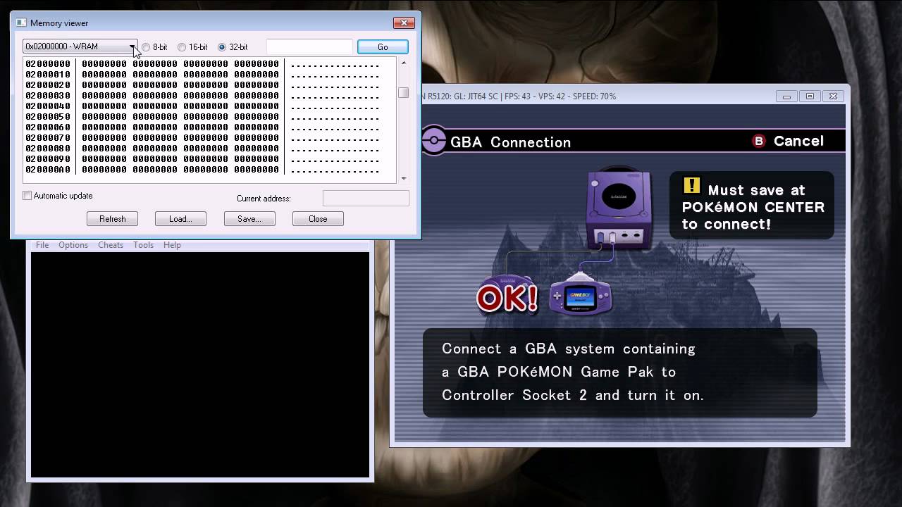 Dolphin GBA to GCN - YouTube