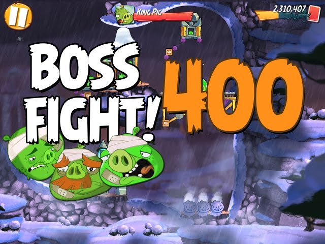Angry Birds King Pig Level