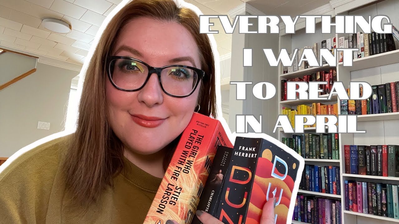 april tbr : a month of chaotic mood reading - YouTube