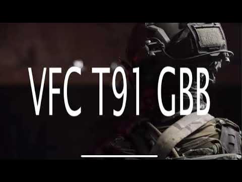 VFC T91 GBB 瓦斯步槍 - YouTube