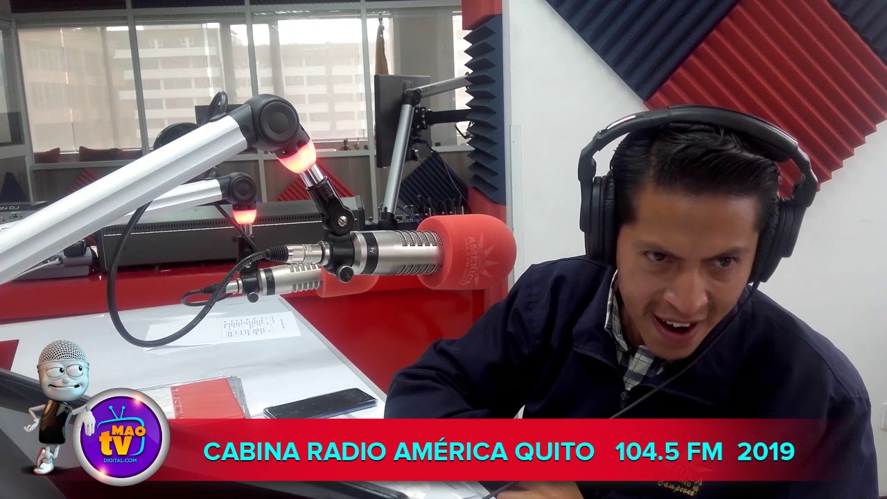 RADIO AMÉRICA 104.5 FM QUITO 2019 - YouTube