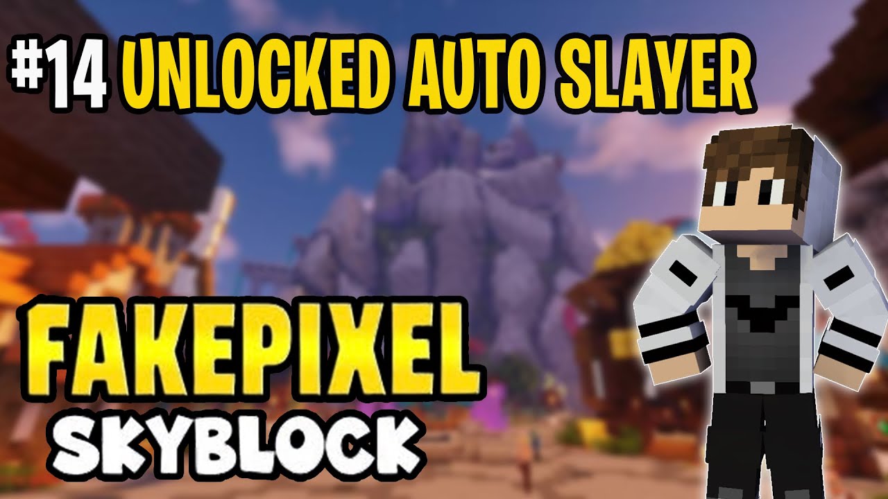 Unlocked Auto Slayer In Fakepixel Skyblock - YouTube
