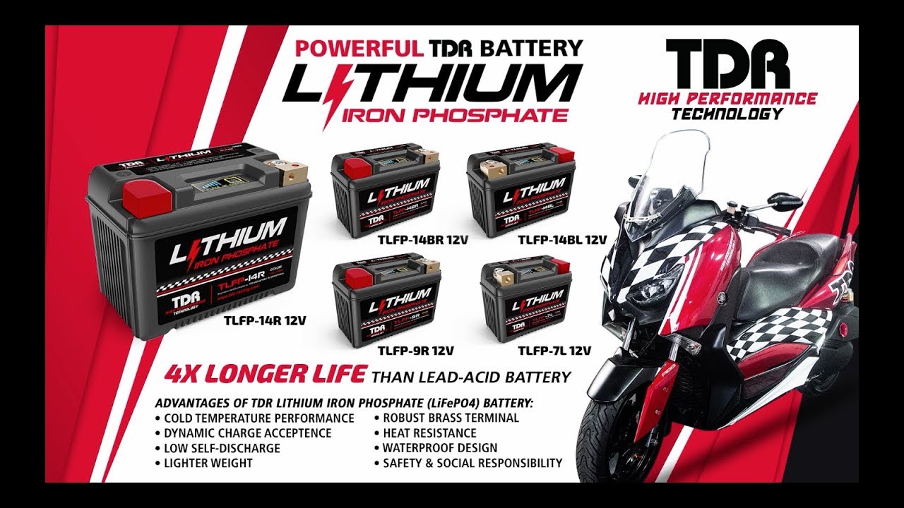 TDR Lithium Iron Phosphate Battery - YouTube
