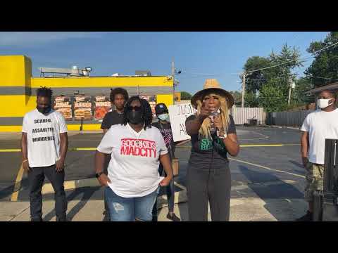 Dolton Protesters Justice for Alexis Wilson - YouTube