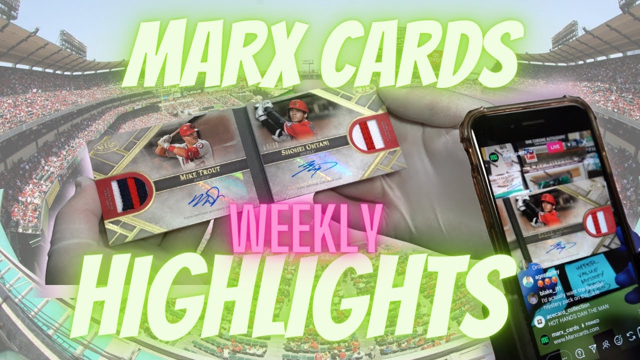 SportsCards Marx Cards Shop Highlights - YouTube
