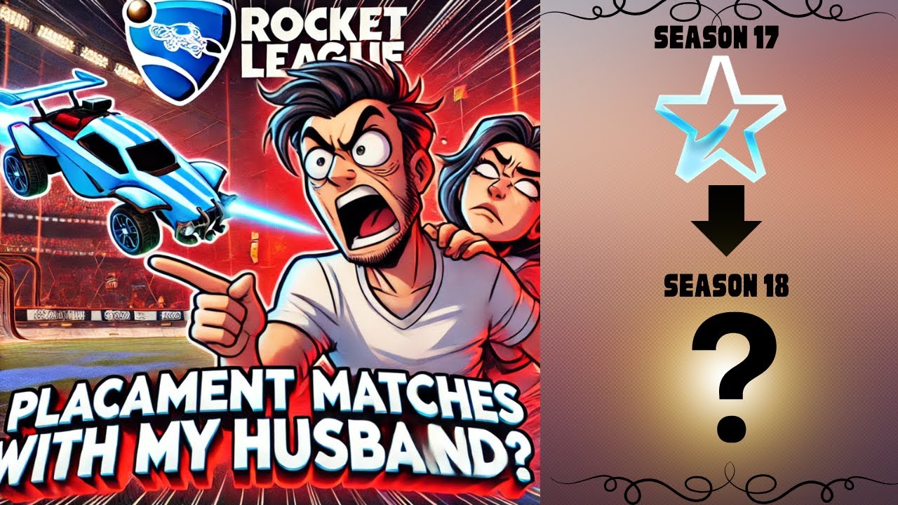 Married Couple Discovers Their Rocket League Rank | Season 18 Thoughts ...
