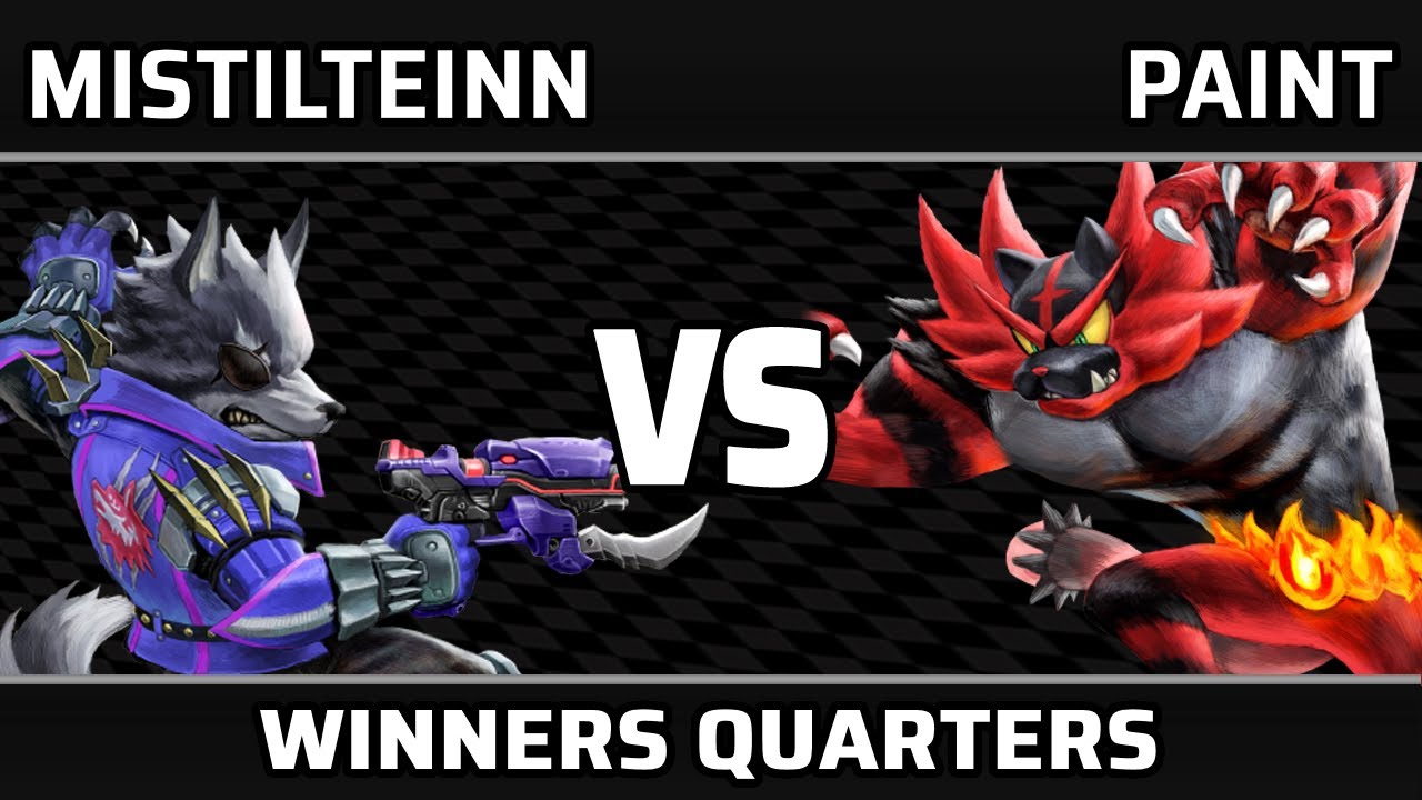 Mistilteinn (Wolf) vs Paint: Releaded (Incineroar) - Pio Pummel 4 ...