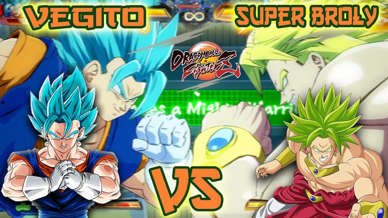 【Dragon Ball FighterZ】- Vegito vs Super Broly - YouTube