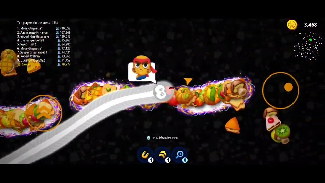 worm zone Join the fight Slither your way towards the power-ups to get ...